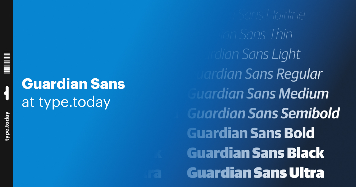 Guardian Sans Bold