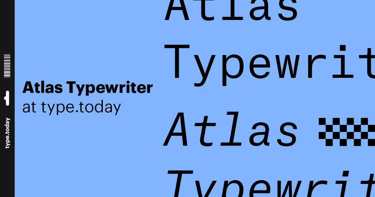 Atlas Typewriter Regular