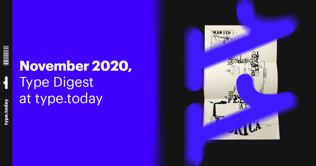 November 2020, Type Digest